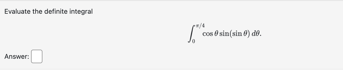 Solved Evaluate the definite | Chegg.com