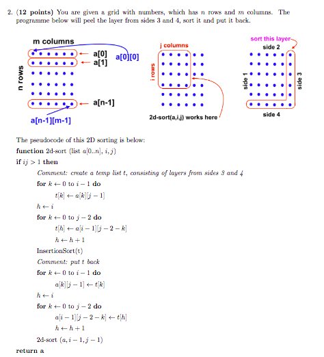 LetT(n, m) be the number of elementary operations | Chegg.com