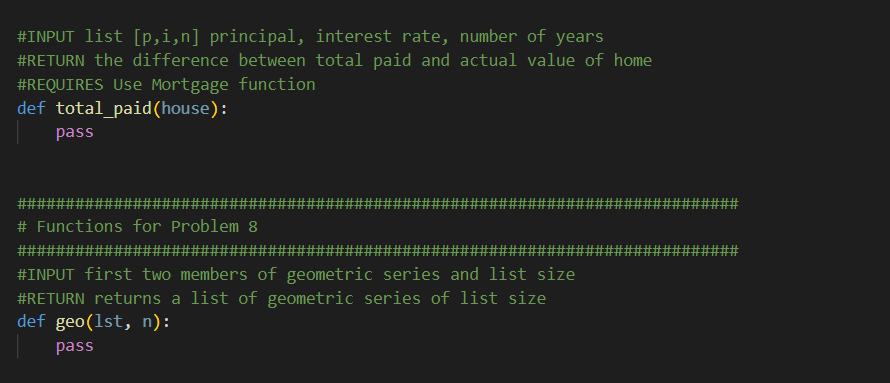 Solved Problem 8: Geometric Series A geometric series is a | Chegg.com