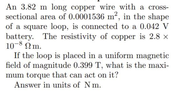 Solved A rectangular loop consists of 229 closely wrapped | Chegg.com