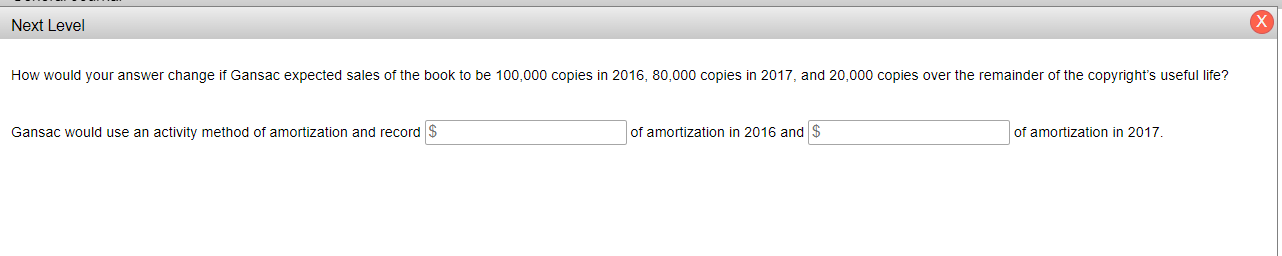 Solved Gansac Publishing Company signed a contract with an | Chegg.com
