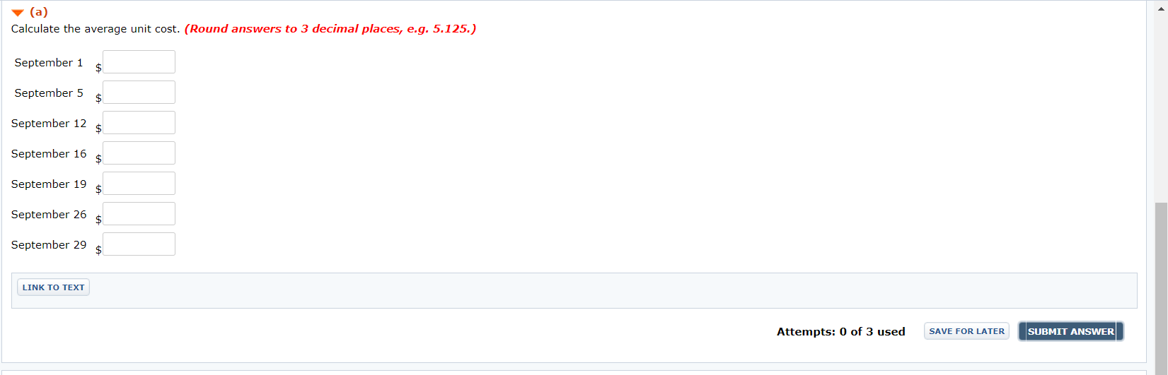 Solved Exercise 6-15 (Part Level Submission) Ivanhoe Company | Chegg.com