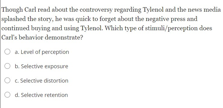 Solved Though Carl read about the controversy regarding | Chegg.com