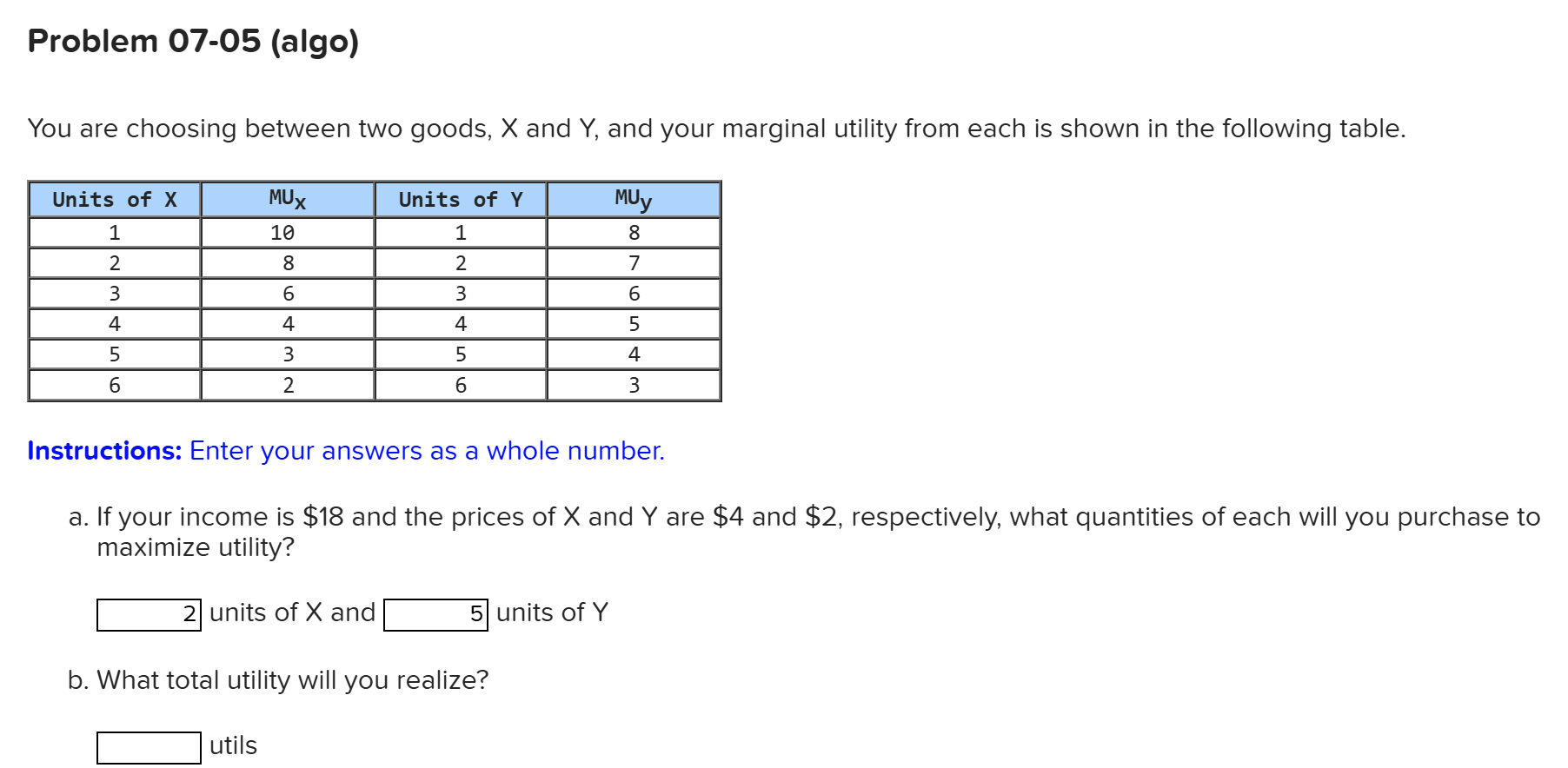 Solved Problem 07-05 (algo)You are choosing between two | Chegg.com