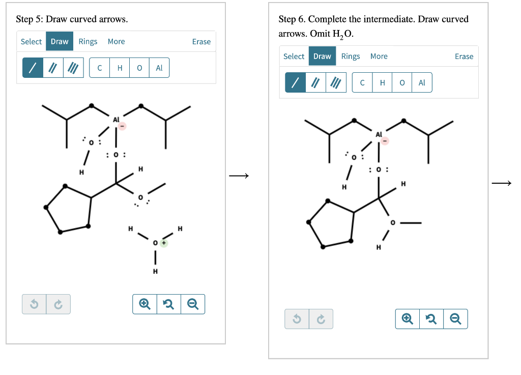 Solved Complete the mechanism for the DIBAL-H | Chegg.com