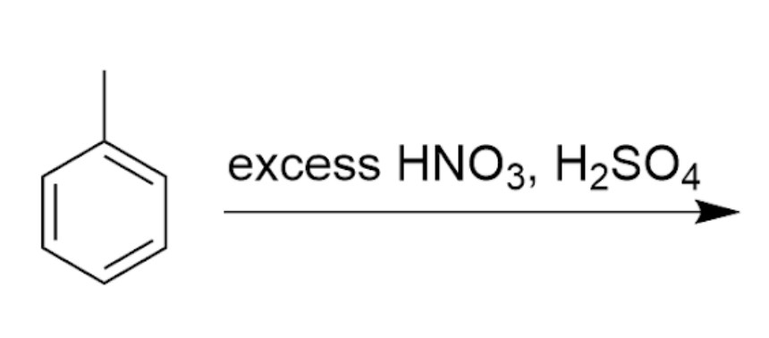Solved excess HNO3, H2SO4 | Chegg.com