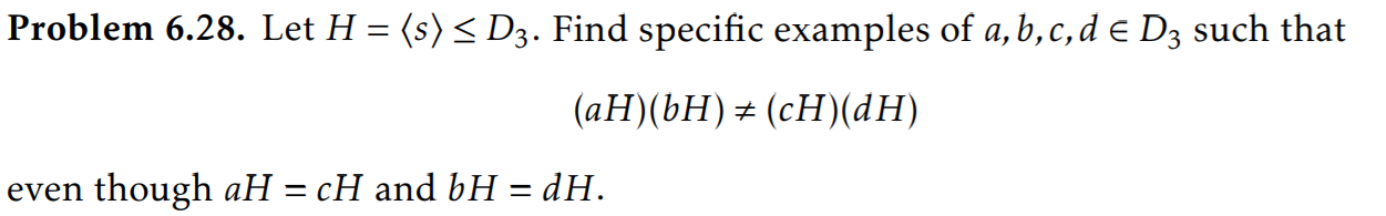 Solved Abstract Algebra - Product and Quotients of Groups | Chegg.com