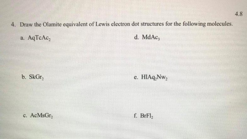 Olamite Periodic Table NW Sh AR Pr AM MK Co SHiDr Sr | Chegg.com