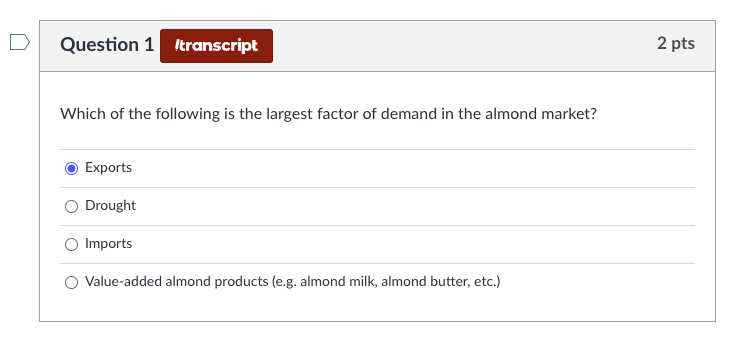 Solved Which of the following is the largest factor of | Chegg.com
