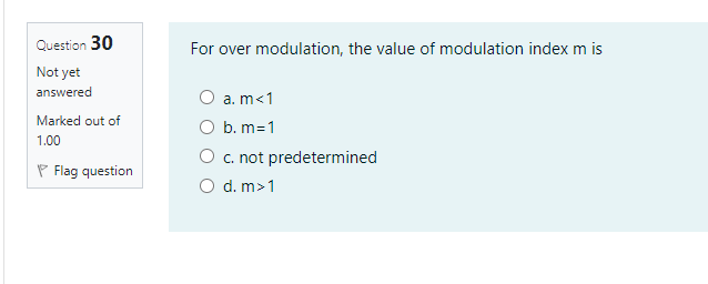 Solved Question 25 AM demodulation techniques are square law | Chegg.com