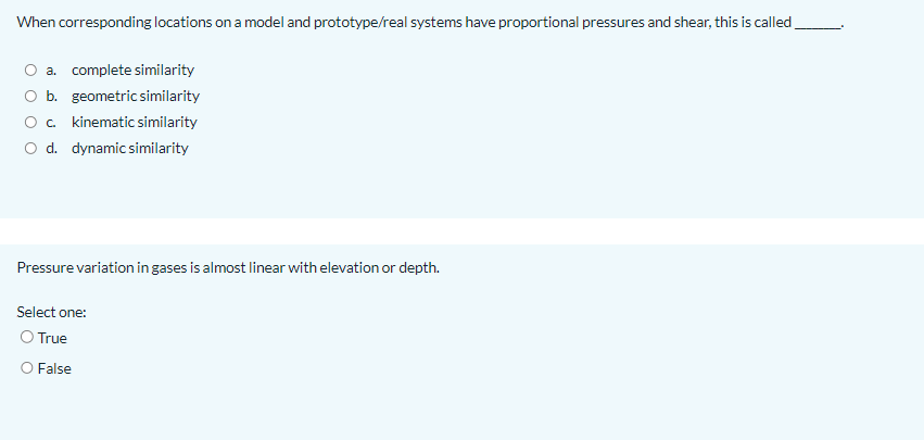 Solved When corresponding locations on a model and | Chegg.com