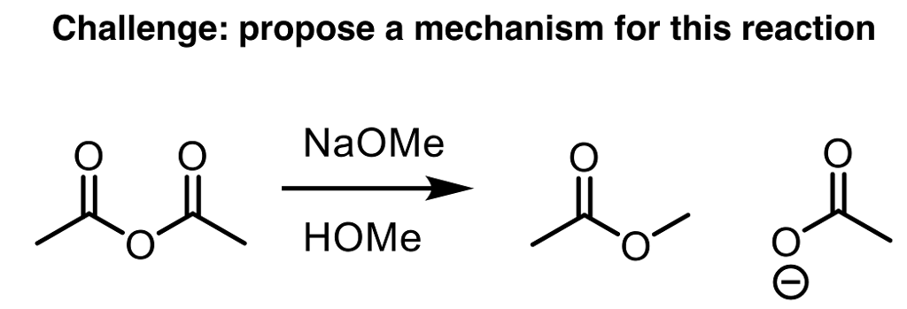 Solved Challenge: propose a mechanism for this reaction O O | Chegg.com