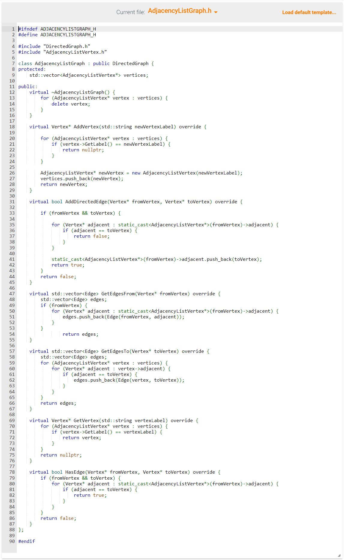 -lle is marked as read only \#include 〈algorithm〉 | Chegg.com