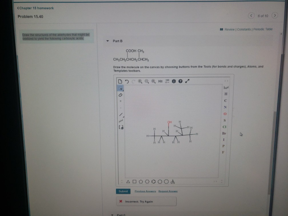 Solved Review Constants Periodic Table Draw the structures | Chegg.com