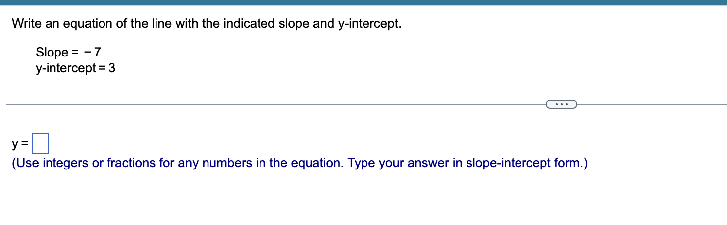 Solved Show me the steps to solve Write an equation of the | Chegg.com