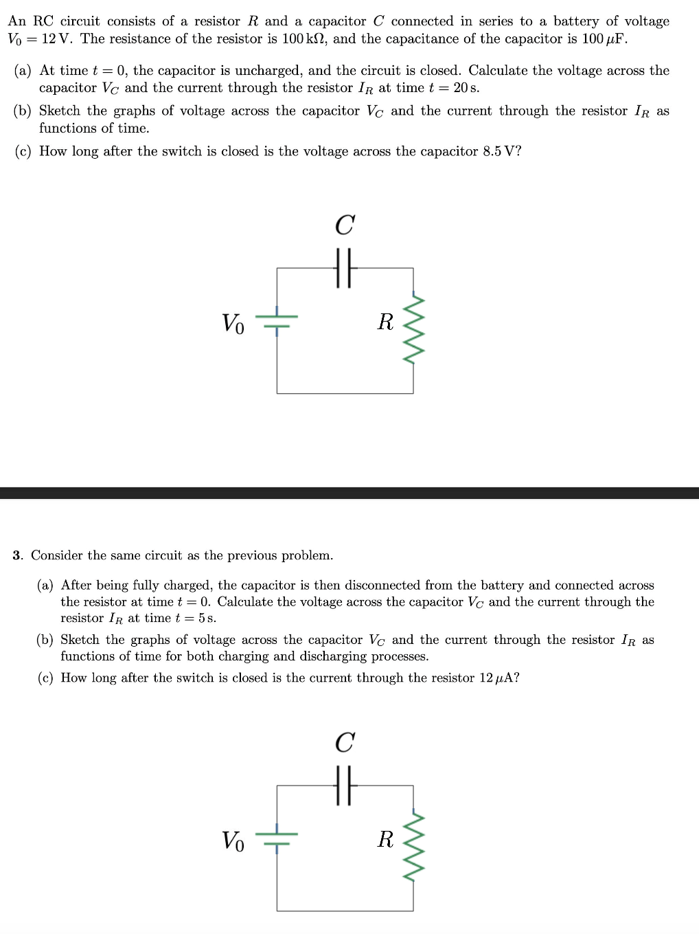 Solved ONLY ANSWER THREE USING THE INFORMATION FROM QUESTION | Chegg.com