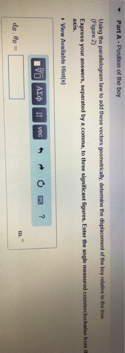 Solved Learning Goal: To be able to add and subtract vectors | Chegg.com