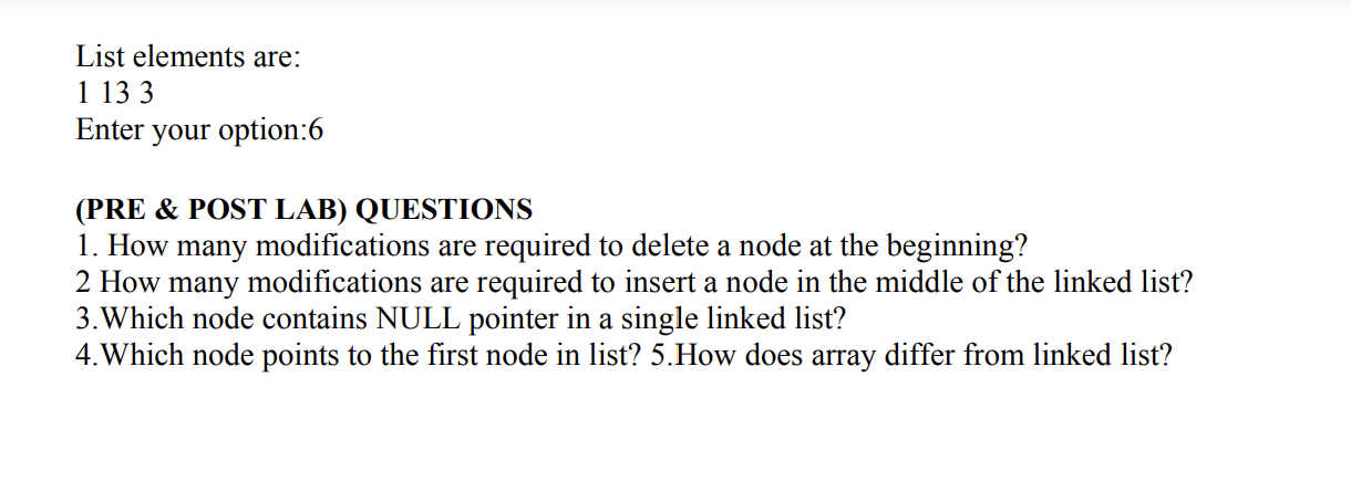 Solved Chapter Simple Linked List Singly Linked List 2 Pre 4541