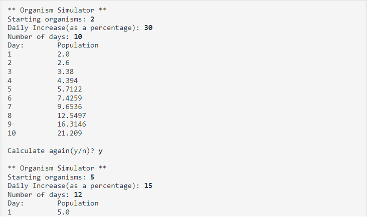 Make a PopulationCalculator.java class file this will | Chegg.com