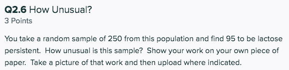 Solved Q2.2 Standard Deviation of Sampling Distribution of | Chegg.com