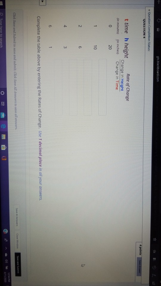 Solved gtc blackboard.com Question Completion Status: | Chegg.com