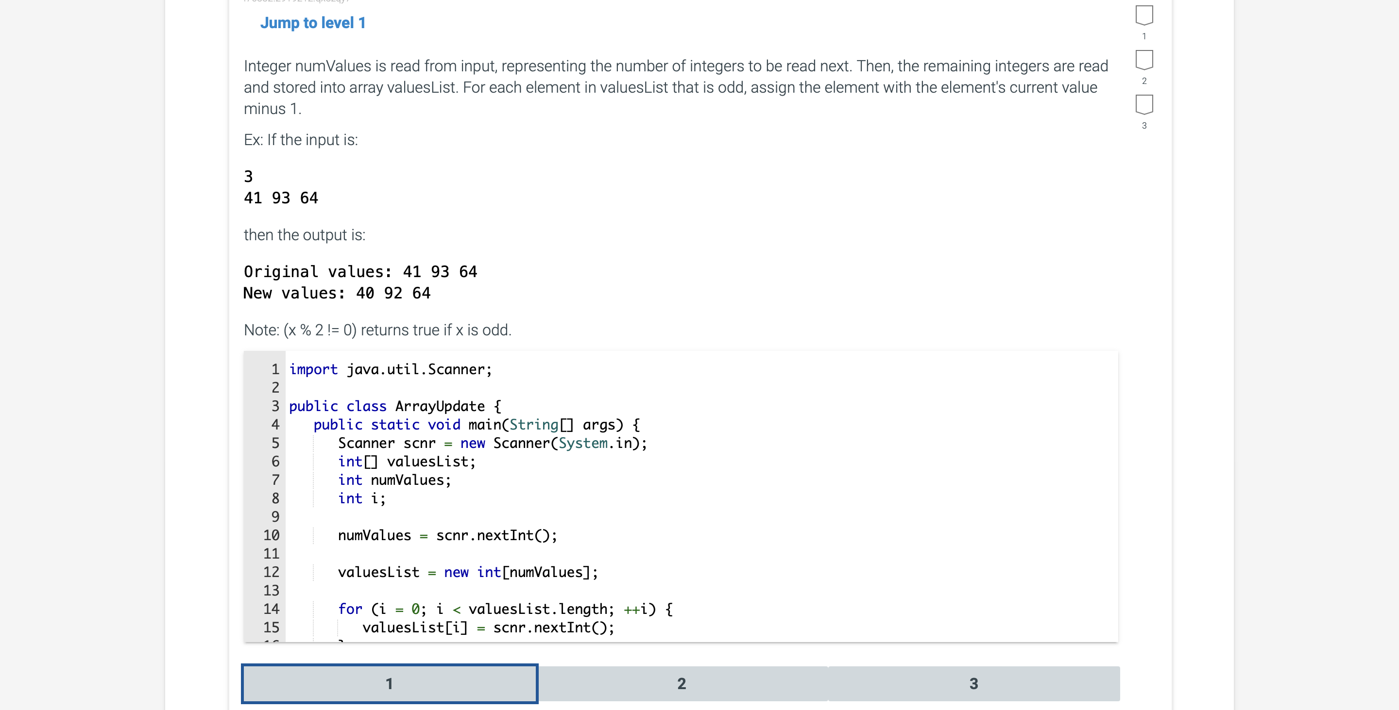 Solved In Java Please Code:import java.util.Scanner;public | Chegg.com
