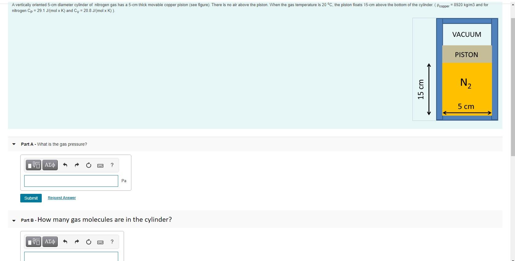 Solved Part C- If 1.0 J of head energy is transferred to the | Chegg.com