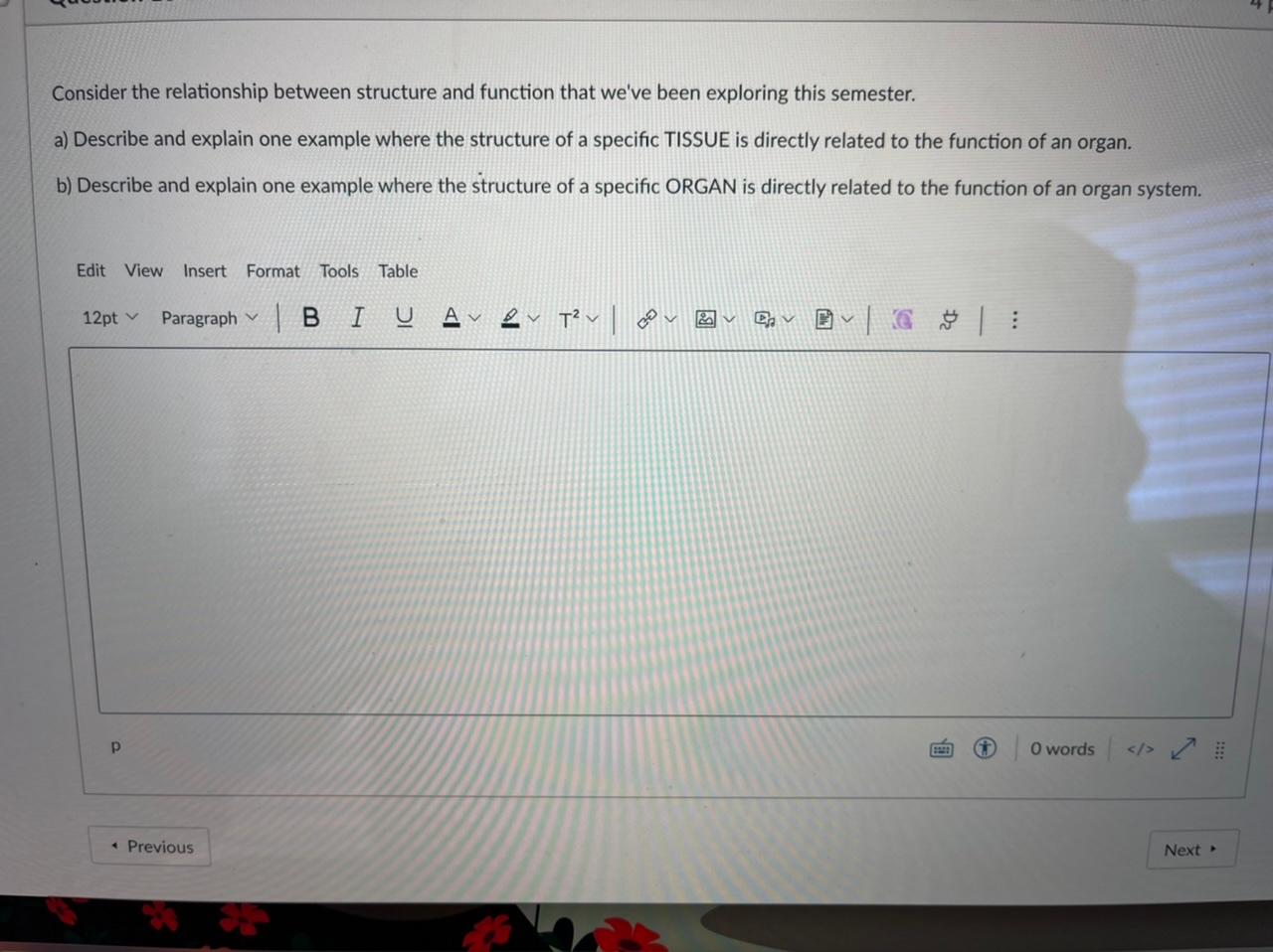 Solved Consider the relationship between structure and | Chegg.com