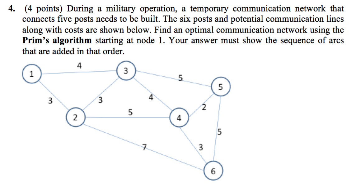 Solved During a military operation, a temporary | Chegg.com