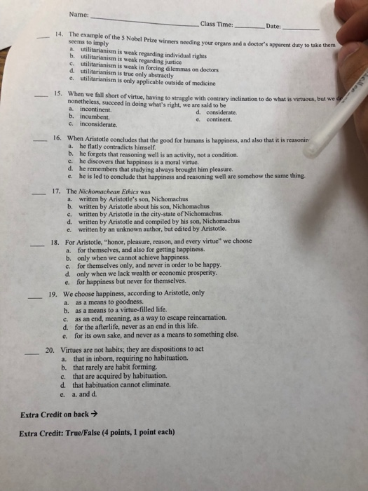 Solved Multiple Choice Identify the letter of the choice | Chegg.com