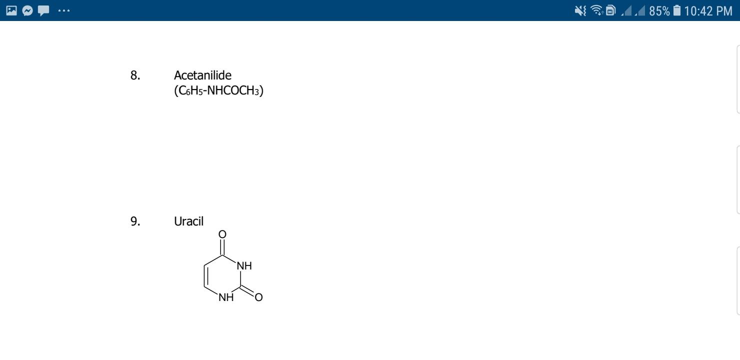 Acetanilide Lewis Structure