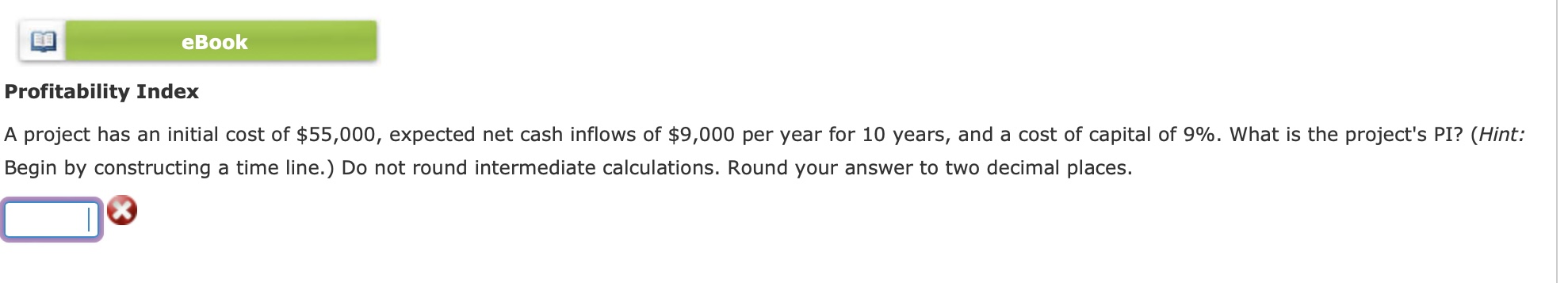 Solved project has an initial cost of $55,000, expected net | Chegg.com