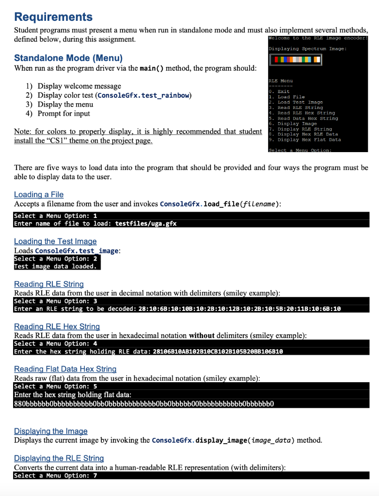 Solved P2 Rle With Images Python Overview In This Project 