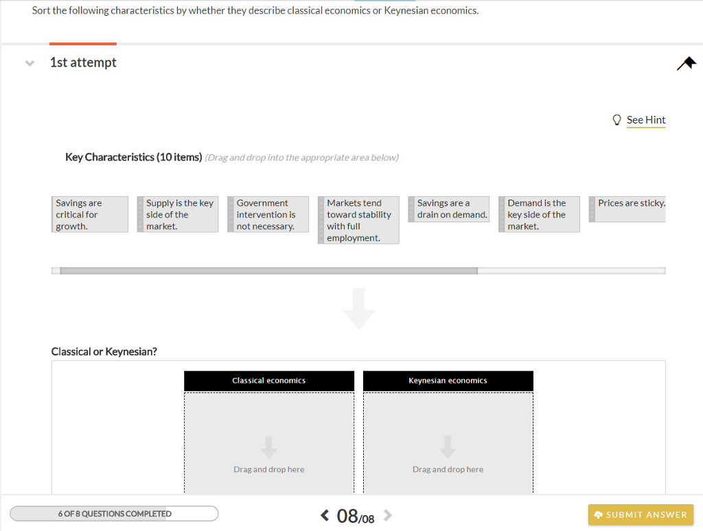 Solved Sort the following characteristics by whether they | Chegg.com