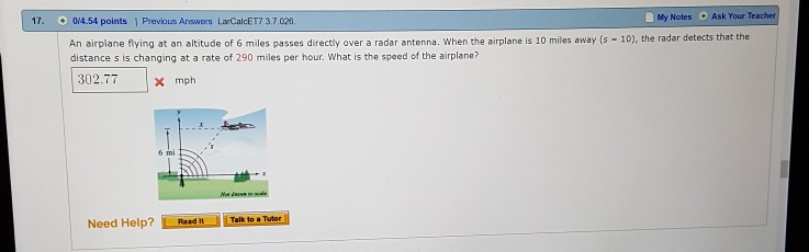 Solved 17. 014.54 points | Previaus Answers LarCalcET7 | Chegg.com