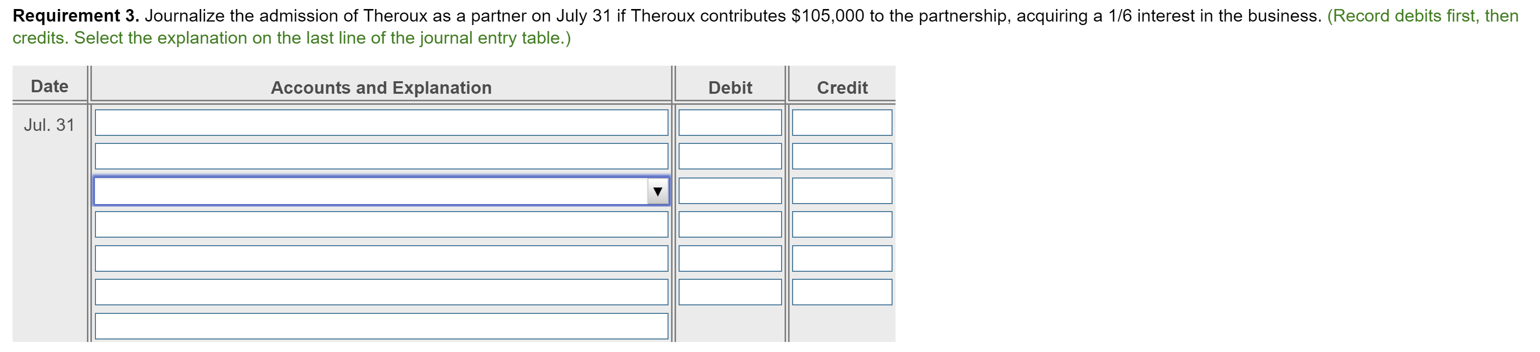 Solved Data tableCash Howell, Capital Howell, Withdrawals | Chegg.com