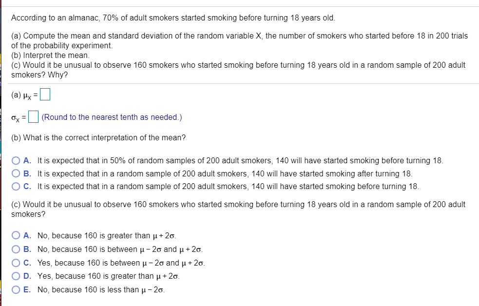 Solved For each of the following situations, explain whether | Chegg.com