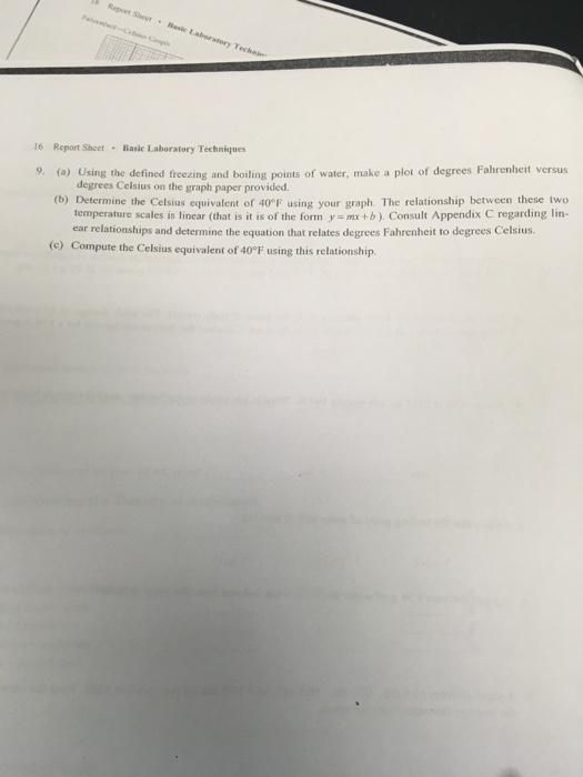 Solved Using the defined freezing and boiling points of | Chegg.com