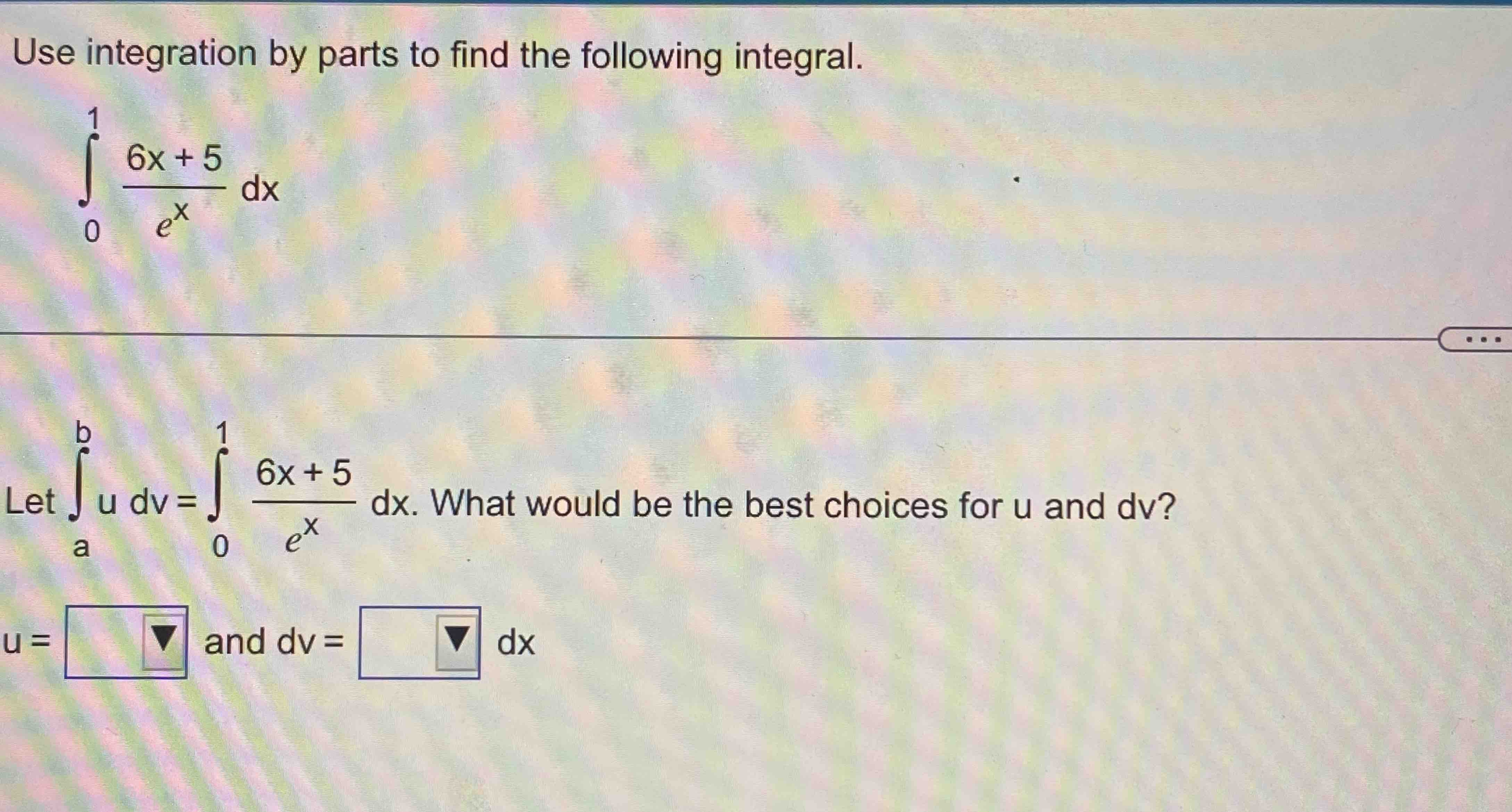 Solved Use integration by parts to find the following | Chegg.com