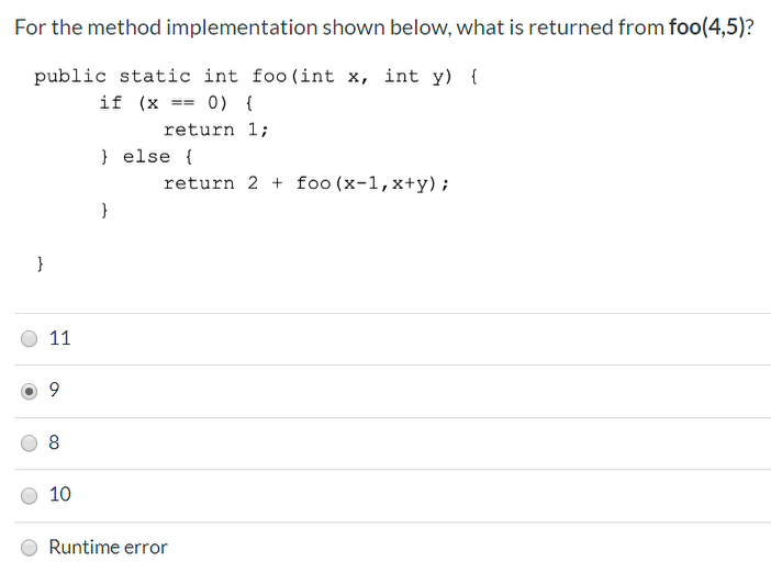 Solved public static void method1(int i) { if (i > 0) { | Chegg.com Solved public static void method1(int i) { if (i > 0) { | Chegg.com