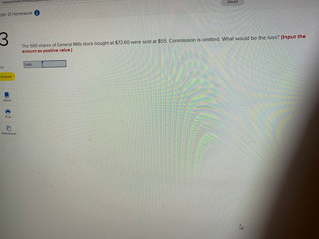 Solved Saved pter 21 Homework A The 500 shares of General | Chegg.com Solved Saved pter 21 Homework A The 500 shares of General | Chegg.com