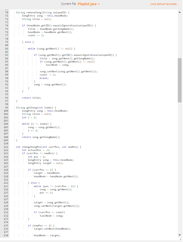 13.7 LAB: Program: Playlist with ArrayList *You will | Chegg.com