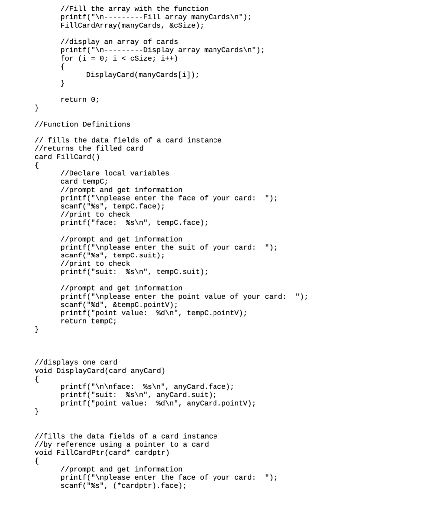 Solved Intro To Programming In C Program 9 Smaller Program 1998
