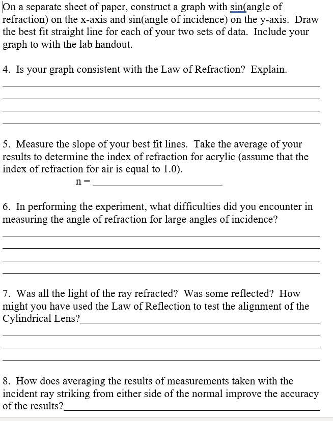 On a separate sheet of paper, construct a graph with | Chegg.com