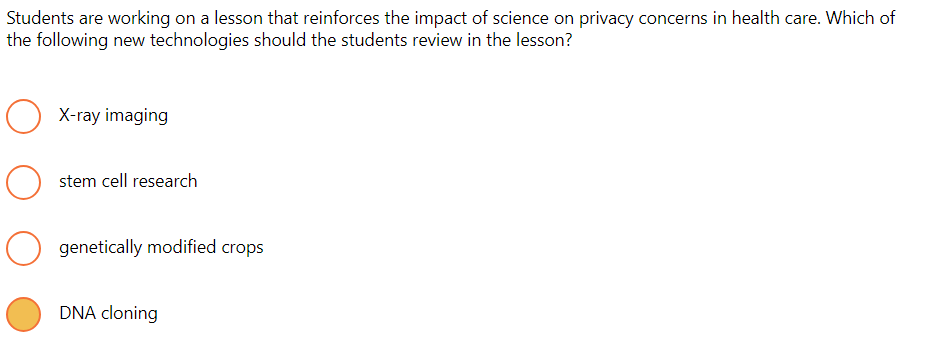 Solved Students are working on a lesson that reinforces the | Chegg.com