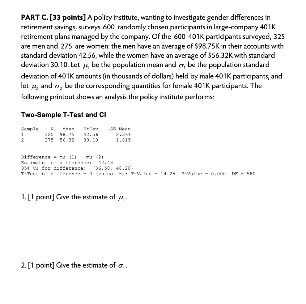 Solved 12. [3 points] Compute the p-value for testing | Chegg.com