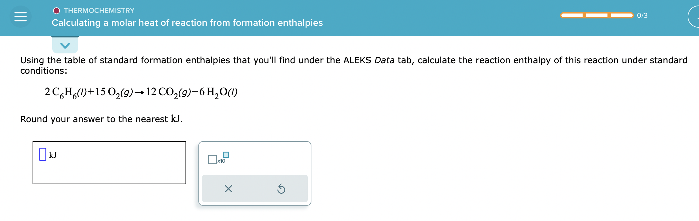 Solved THERMOCHEMISTRY Calculating a molar heat of reaction | Chegg.com