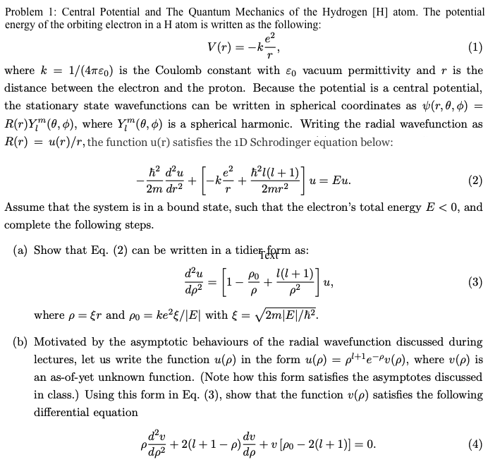 Solved I need some help in solving the problem below, some | Chegg.com