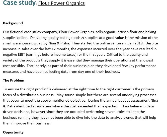 Business Process Improvement Case Study For your | Chegg.com