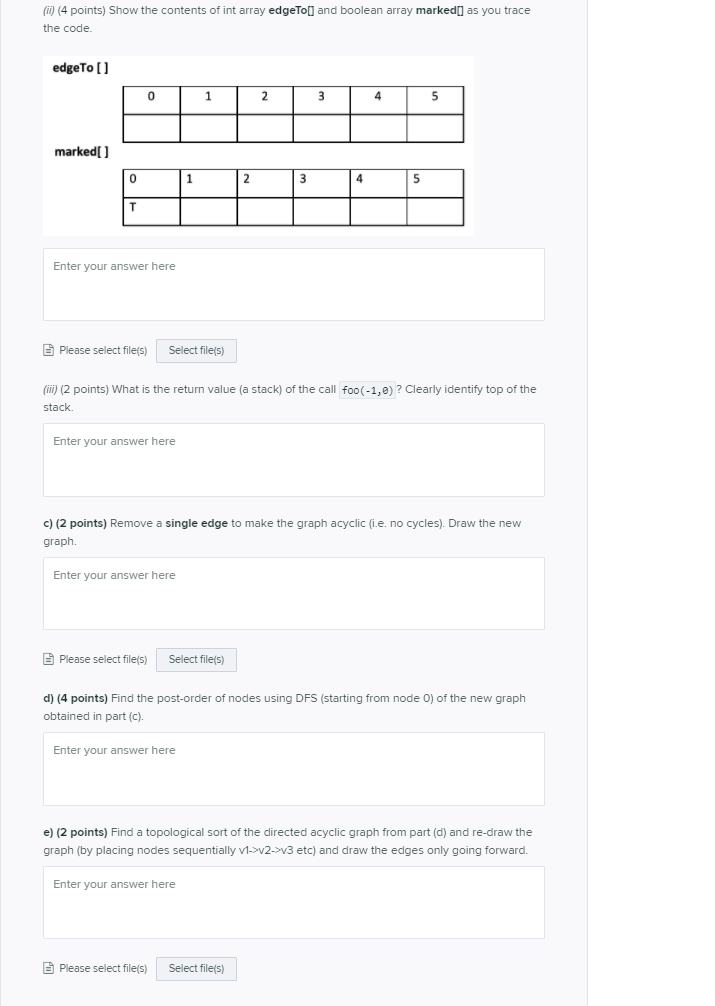 Solved Q4 Directed Graphs 20 Points Consider the following | Chegg.com
